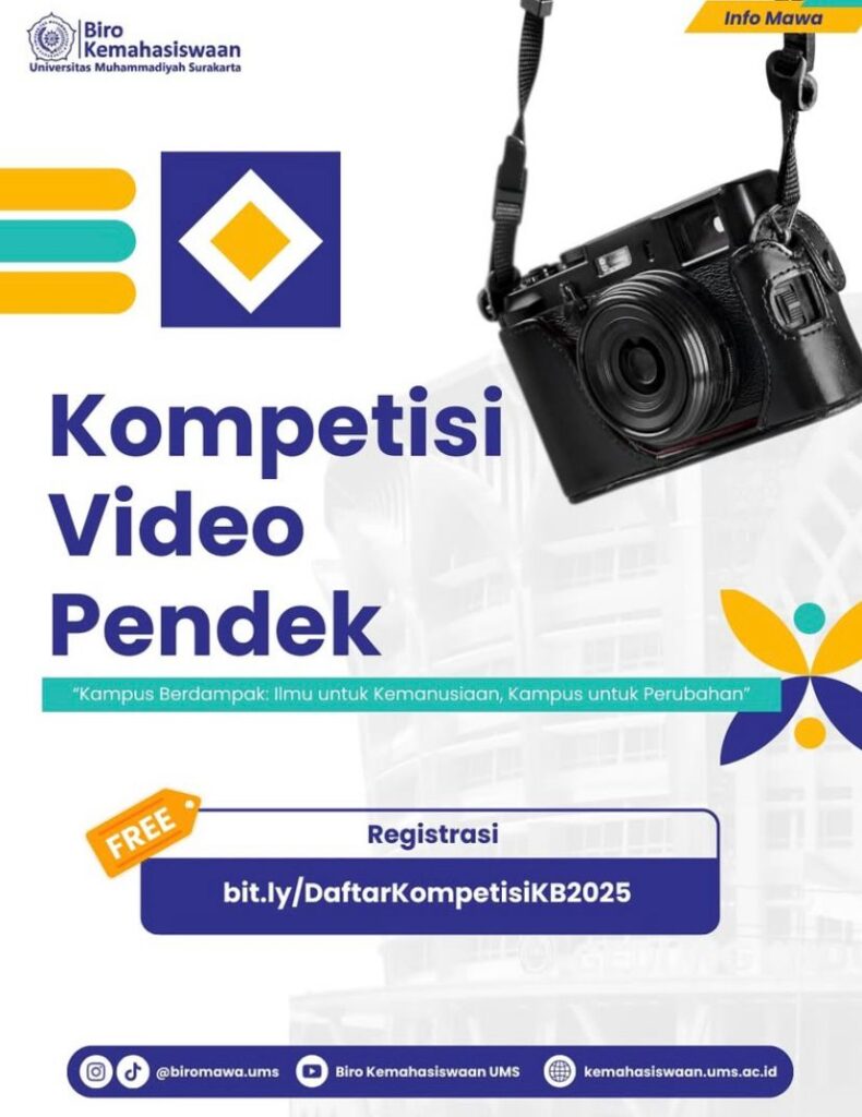 Daftar Segera !!! Kompetisi Video Pendek – Direktorat Kemahasiswaan dan ...